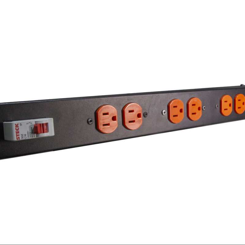 Multitoma 19” 12 Salidas Horizontal 115 V - Ryctel