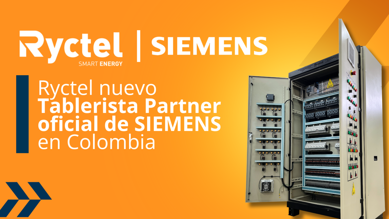 Ryctel Tablerista Partner de Siemens en Colombia | Soluciones Eléctricas Certificadas